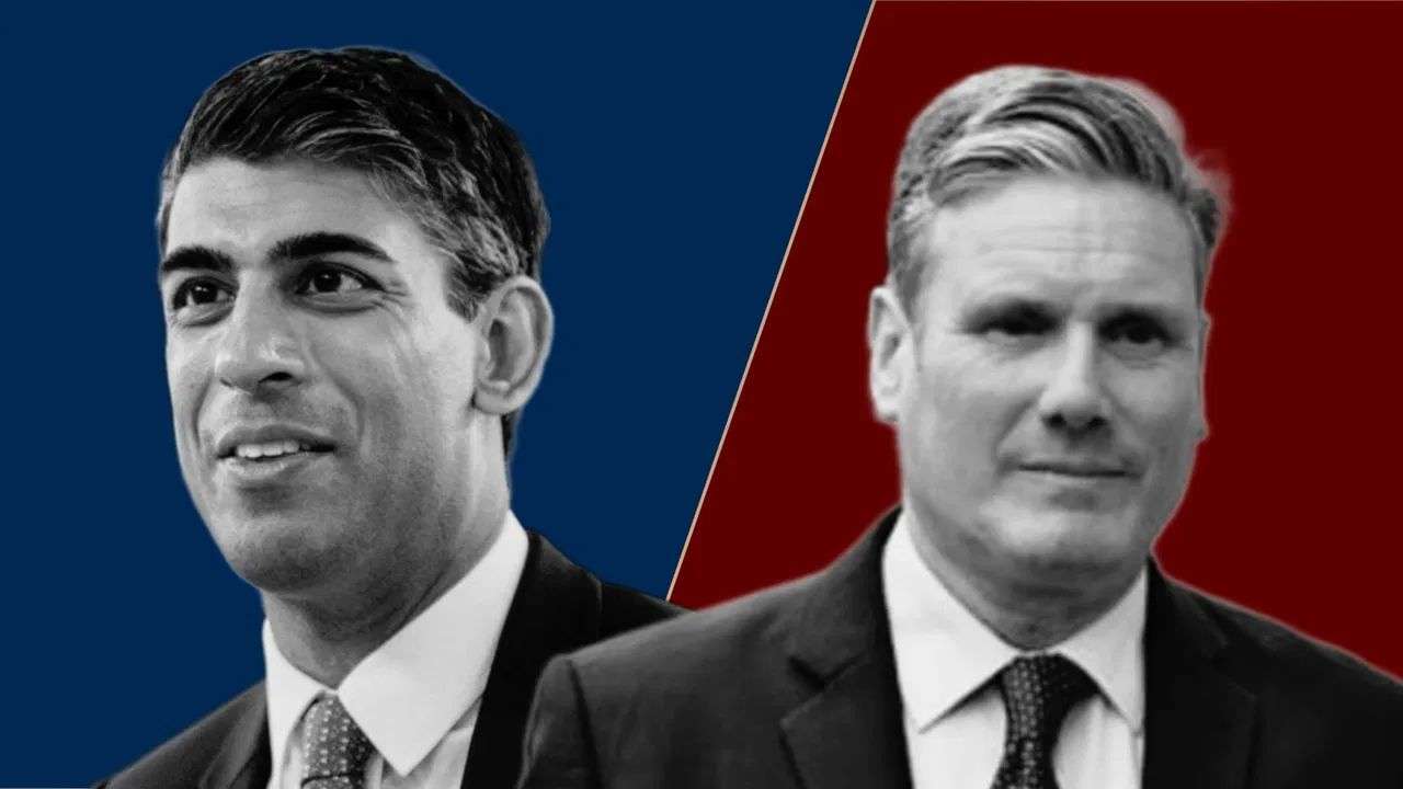 UK Election 2024 : Rishi Sunak Vs Keir Starmer... Britons will choose their leader today London ...