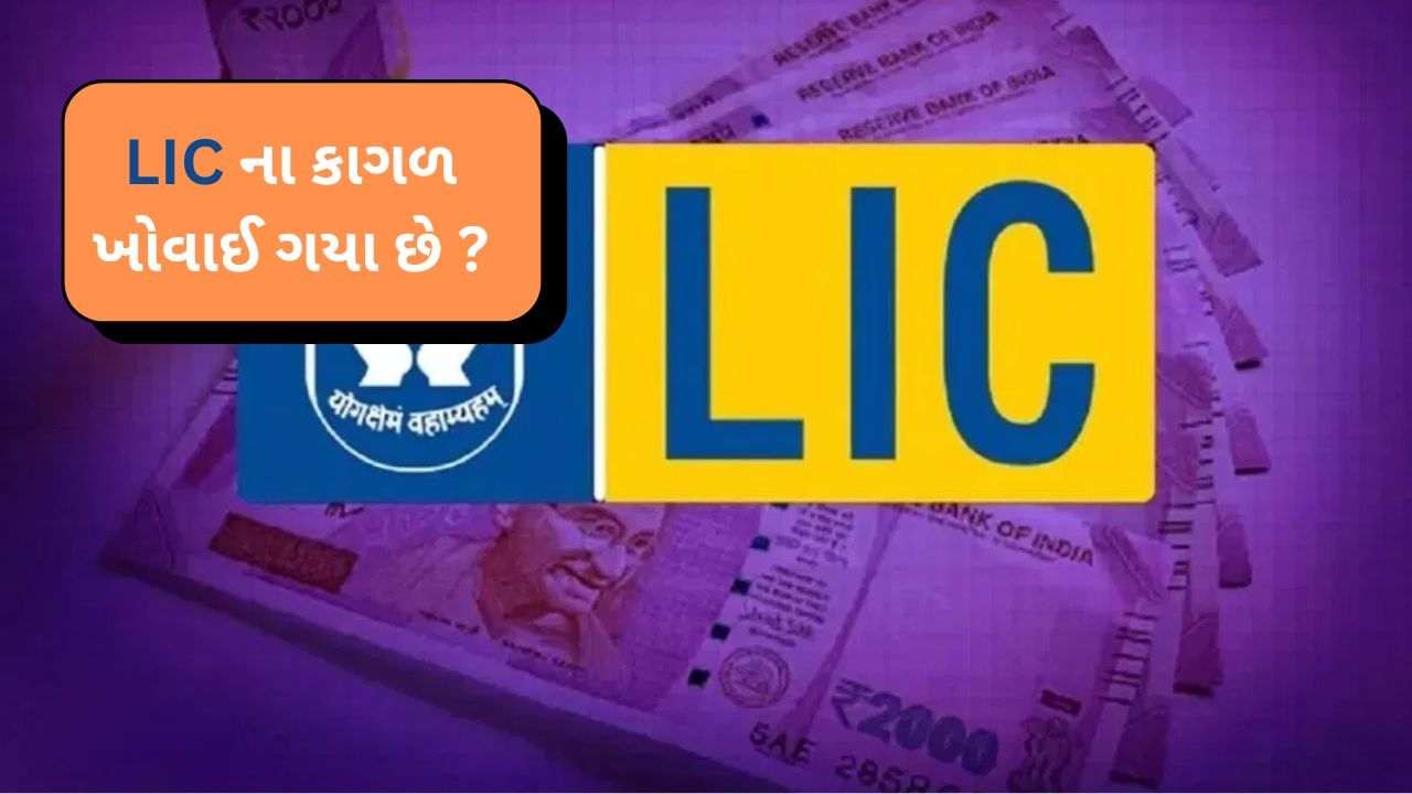 Insurance Documentes: If your LIC paper is lost, you can get duplicate ...